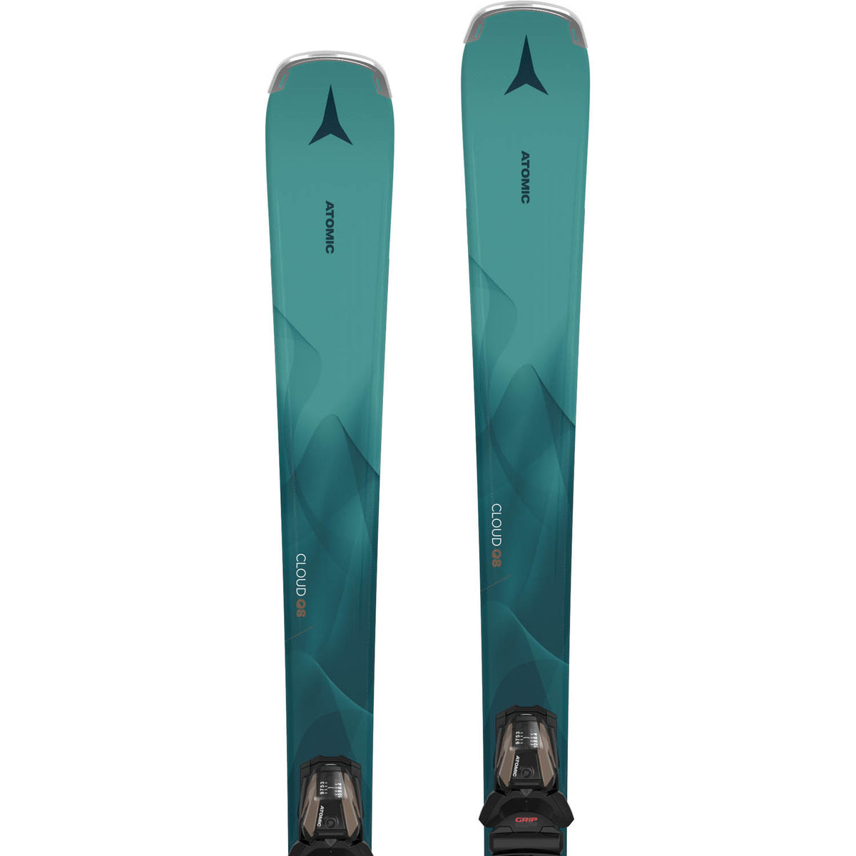Atomic Cloud Q8 Skis & M10 GW Bindings 2026 – Snowtrax