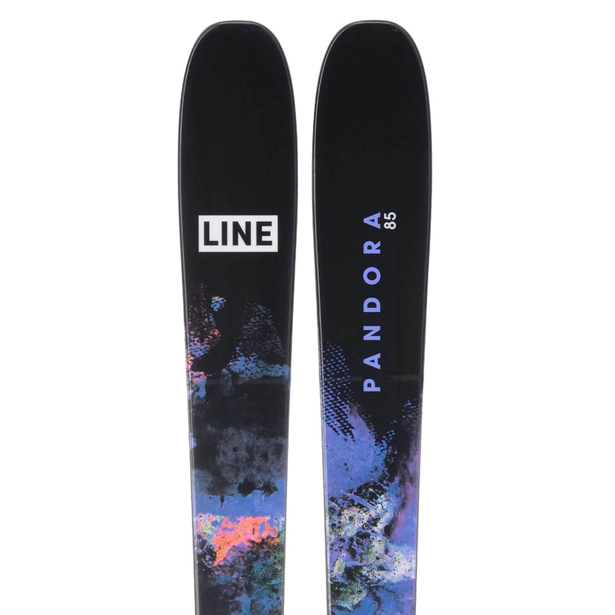 Line Pandora 85 Skis & Squire 10 Quikclik Bindings 2025 – Snowtrax