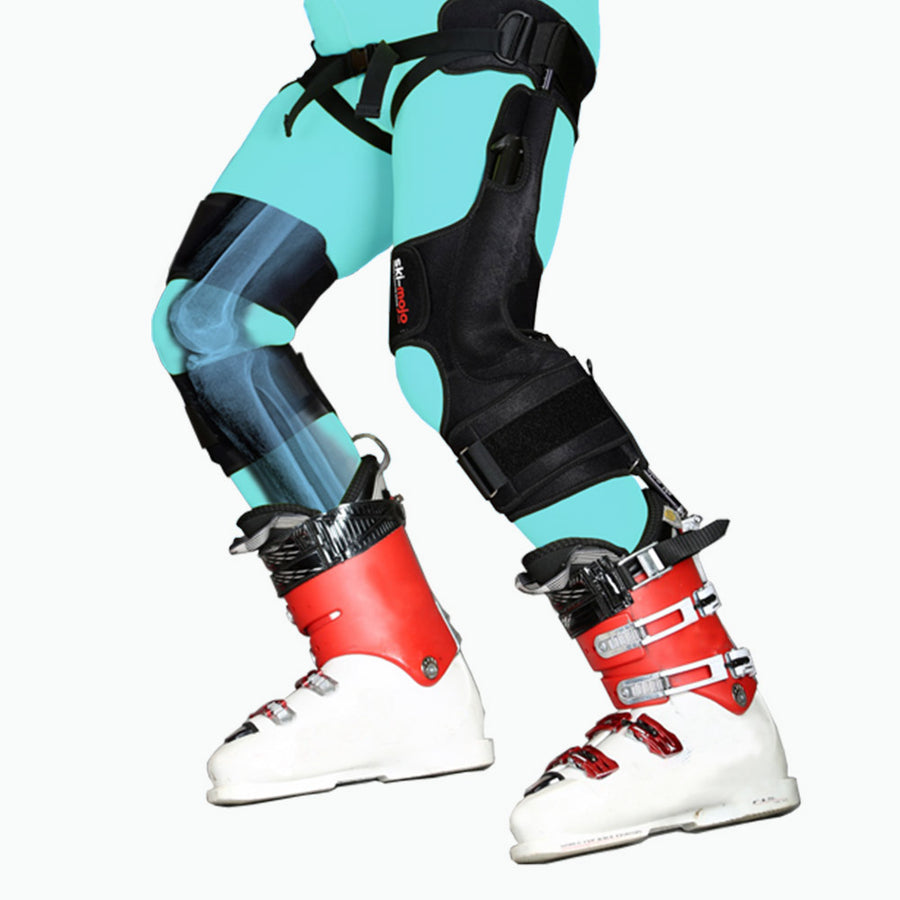 Ski Mojo Leg & Knee Brace for Skiers - Includes Fitting – Snowtrax